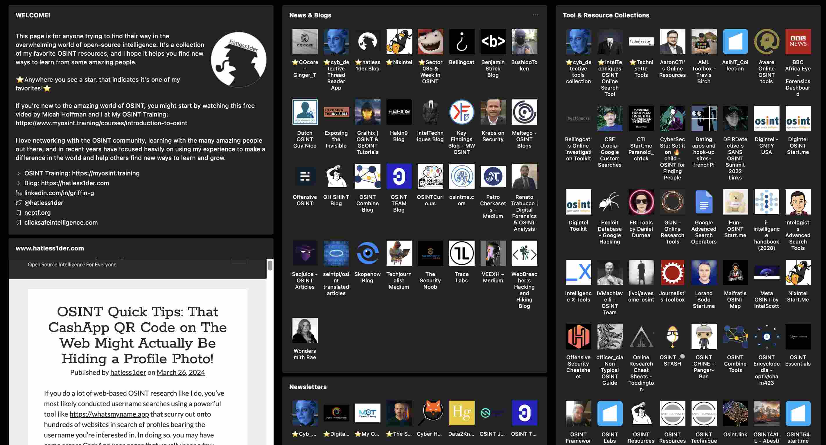 How to easily find, organise and manage your OSINT tools